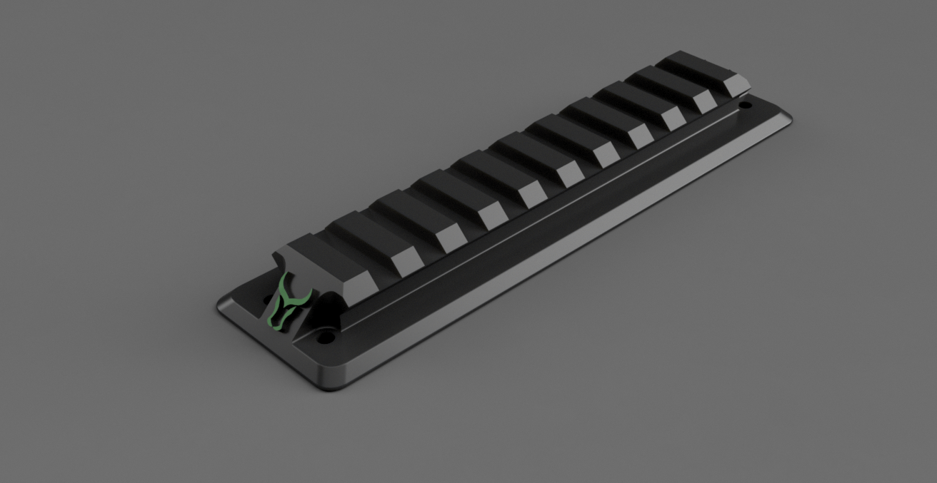 M249 Middleweight Optic Rail | BULL CRAFT – Bull Craft Industries