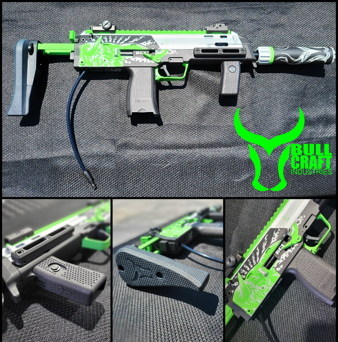 VFC MP7 M-LOK Side Rail Section Panels, PAIR – Bull Craft Industries